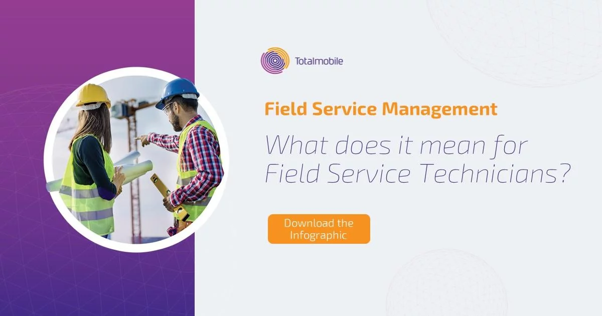 Field Service Infographic – Future Trends in FSM | Totalmobile