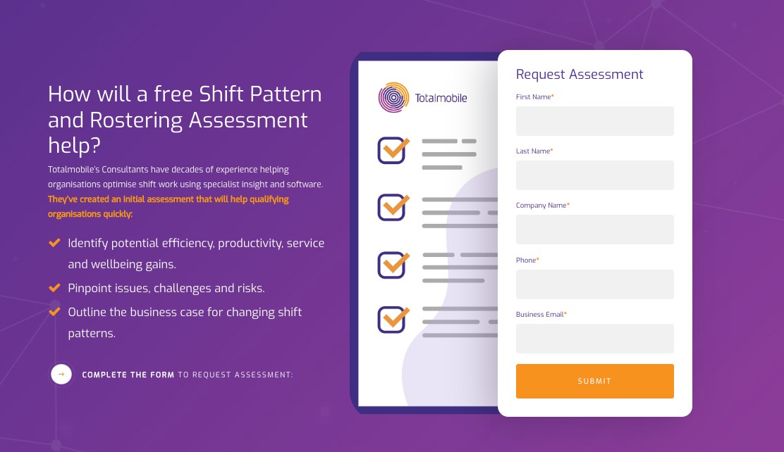 Shift Pattern & Rostering Discovery Session | Totalmobile