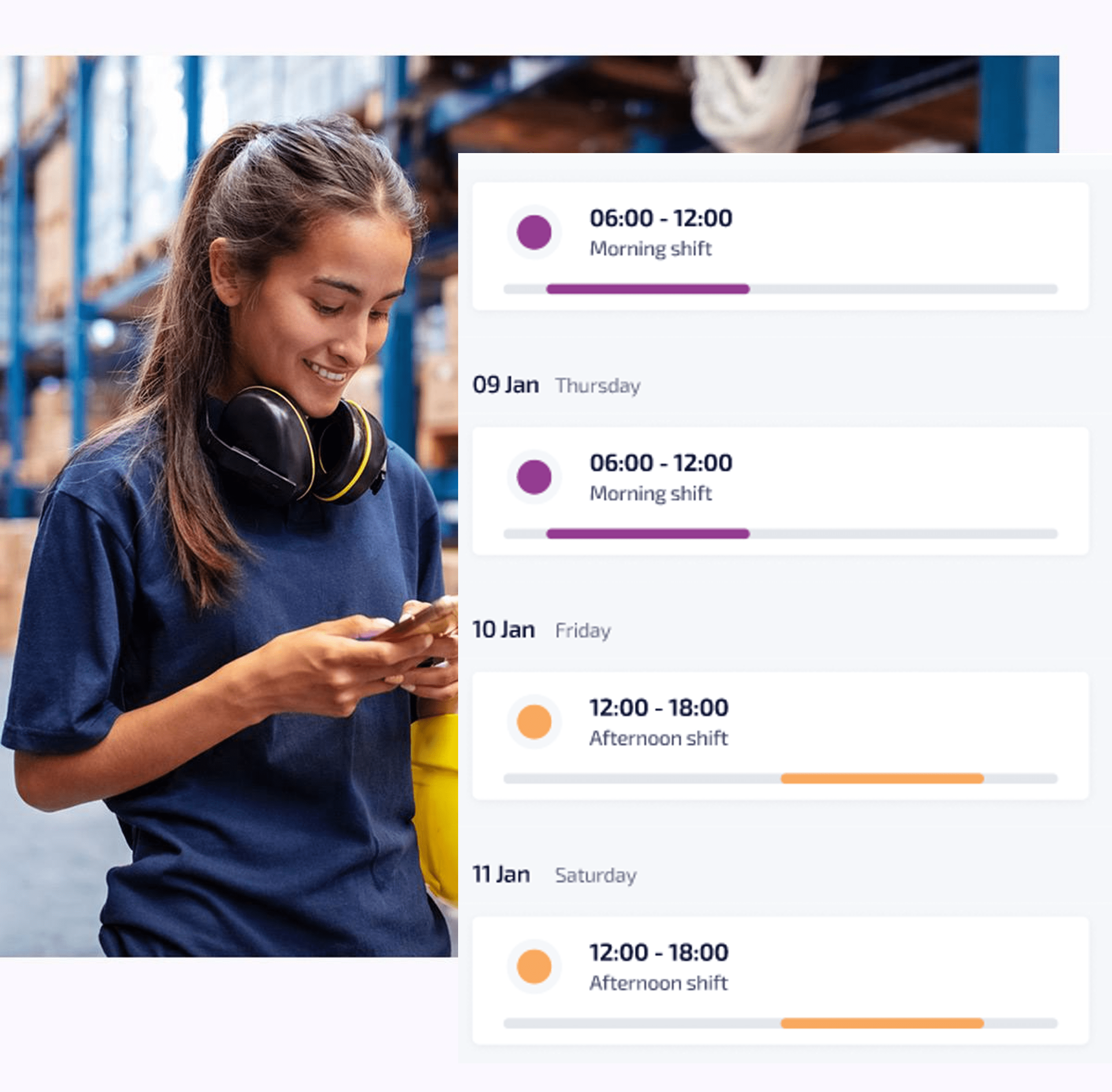 Staff Self-Rostering App | Totalmobile